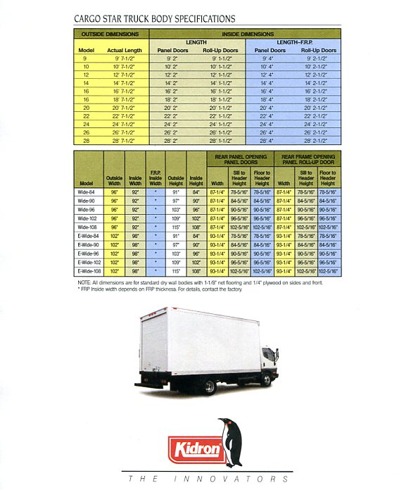 Kidron Truck Bodies & Trailers New York | Refrigerated Cargo & Dry ...