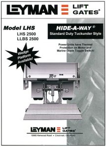 Leyman Hydraulic Lift Gates For Sale Long Island, New York | Heavy Duty ...