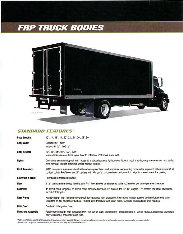 Morgan Truck Bodies New York | Dry Freight, Refrigerated, Curtainsider ...